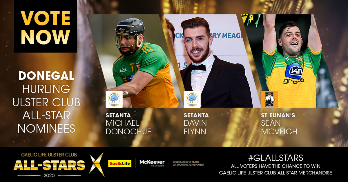 Donegal – Hurling All-Star Nominees 2020 - Gaelic Life
