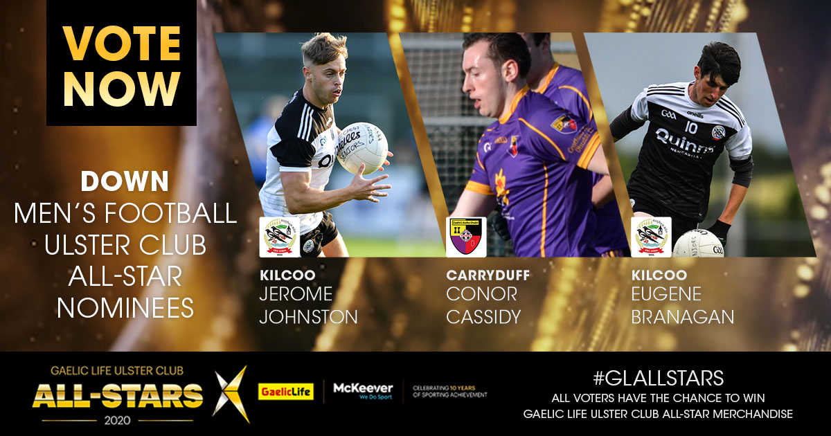 Down – Men's Football All-Star Nominees 2020 - Gaelic Life