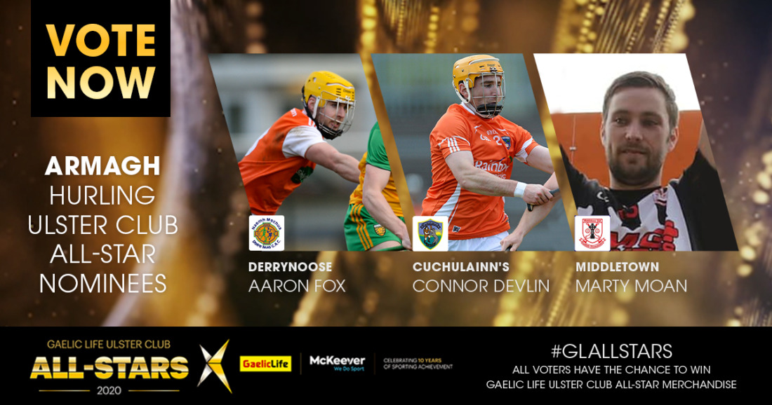 Armagh – Hurling All-Star Nominees 2020 - Gaelic Life