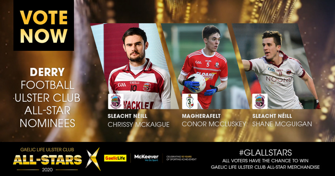 Derry – Men’s Football All-Star Nominees 2020 - Gaelic Life