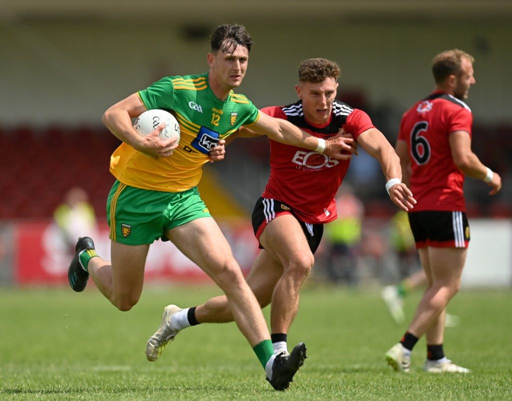 Chrissy McKaigue and Pierce Laverty on the art of man-marking - Gaelic Life