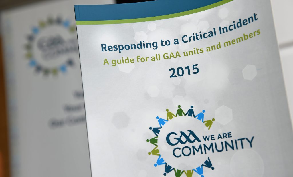 ULSTER GAA: Dealing with critical incidents in clubs and communities ...